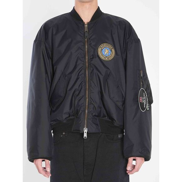 Balenciaga | Jackets & Coats | Balenciaga Men Bb Bomber Jacket | Poshmark